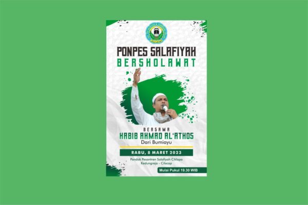 Desain Banner Pamflet Sholawat Cdr Yogi Khayan